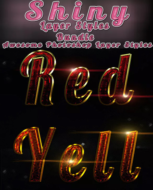 27+ Shiny Photoshop Styles - Free & Premium Layer Styles Download